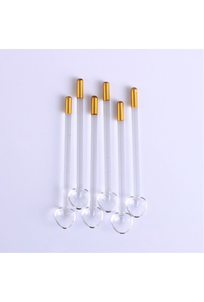 Abka Kristal Cam Çay Kaşığı Varak Gold - 6 Kişilik Abka Kristal Cam Çay Kaşığı Varak Gold - 6 Kişilik