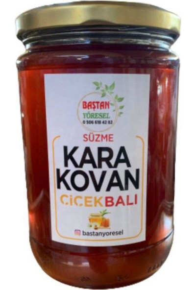 Baştan Yöresel Ürünler Karakovan Süzme Bal 850 gr Baştan Yöresel Ürünler Karakovan Süzme Bal 850 gr