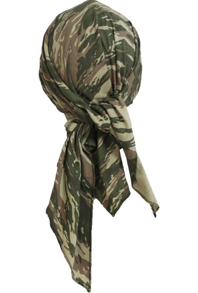 Asker Vadisi Bandana Kamuflaj (Model 2) Desenli 100X50X50 Ölçülerinde