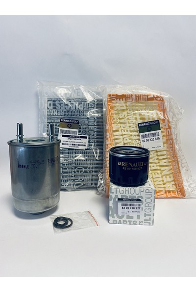 Renault Mais Fluence 1.5 Dci Mais Filtre Bakım Seti