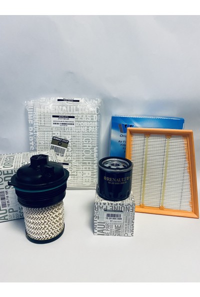 Renault Mais Megane 4 1.5 Dcı Filtre Bakım Seti