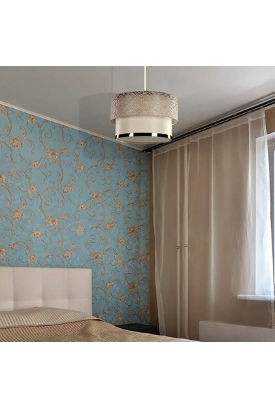 Homing Pasta Tekli Sarkıt Avize Dantel Kumaş /şampanya Krem Homing Pasta Tekli Sarkıt Avize Dantel Kumaş /şampanya Krem