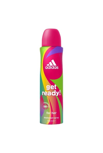 Adidas Deodorant Bayan 150ML Get Ready Kadın Deo