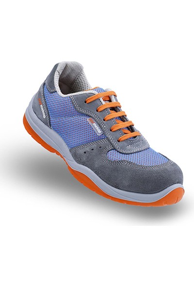 Mekap Hawai Rmk-12 S1 Gri Süet Çelik Burunlu Iş Ayakkabısı