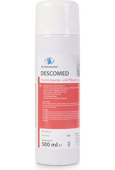 Dr. Schumacher Descomed Cilt Temizleme Köpüğü 500 Ml 00-604-005