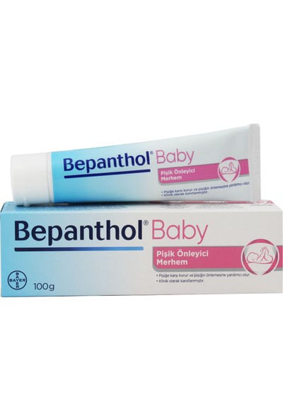 Bepanthol Baby Pişik Önleyici Merhem 100 gr Bepanthol Baby Pişik Önleyici Merhem 100 gr