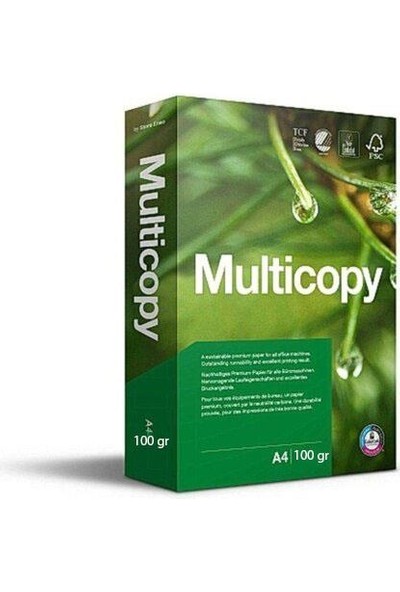 Multicopy Fotokopi Kağıdı A4 100 gr 500'LÜ