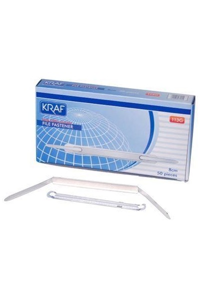 Kraf Dosya Teli Metal 80 mm 113 gr 50'li