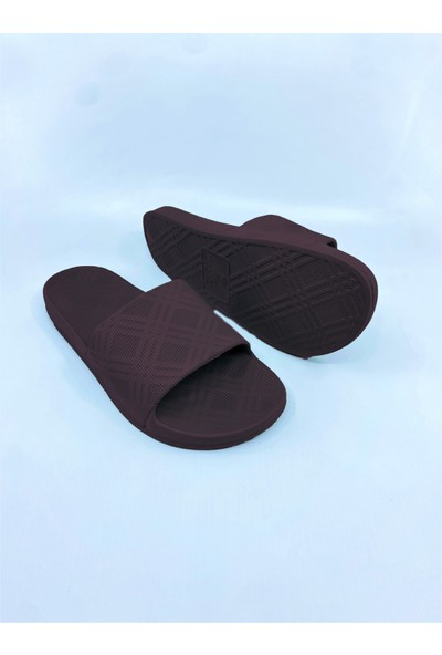 Chiweva 23200 - Düz Kadın Eva Mor Terlik