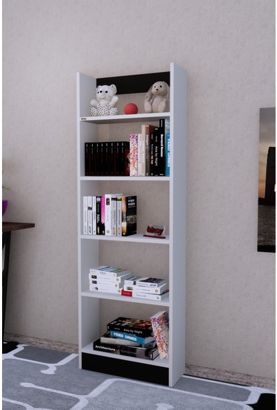 Binsy Miray Kitaplık Raf ,kütüphane, Ofis Kitaplık ,çalışma Odası ve Çocuk Odası Dekoratif Kitaplık