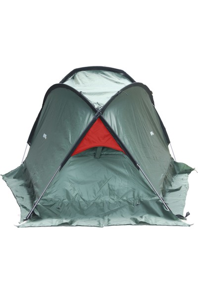 Yds 2 Kişilik Çadır -Haki-Kırmızı