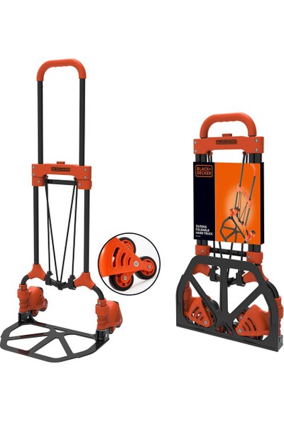 Black+Decker BH201 30/65KG Merdiven Çıkabilen Katlanır El Arabası