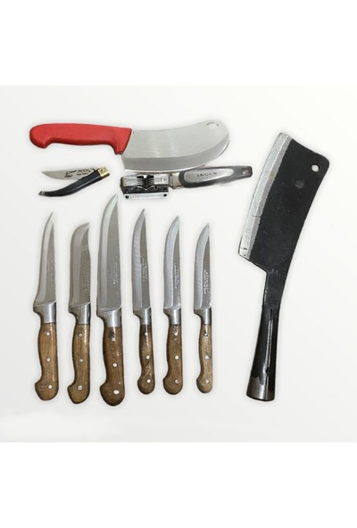 Ocakoğlu Sürmene 10'lu Kurban Bıçak Seti