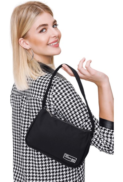 Butikburuc Kadın Siyah Küçük Omuz Çantası