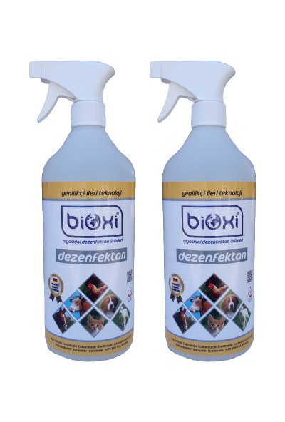Bioxi Pet Dezenfektanı Konsantre 1 Lt-2'li Bioxi Pet Dezenfektanı Konsantre 1 Lt-2'li
