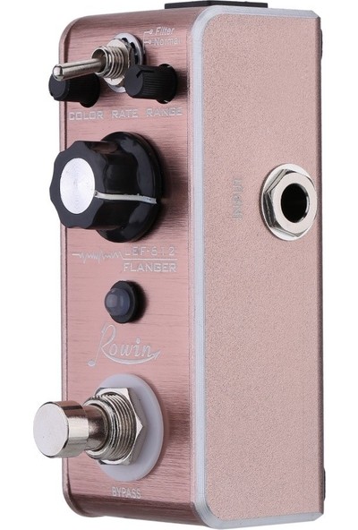 Luckcome Rowin LEF-612 Flanger Pedal Mini Taşınabilir Gitar Efekt Pedal (Yurt Dışından) Luckcome Rowin LEF-612 Flanger Pedal Mini Taşınabilir Gitar Efekt Pedal (Yurt Dışından)