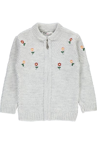 Civil Girls Kız Çocuk Hırka 2-5 Yaş Gri