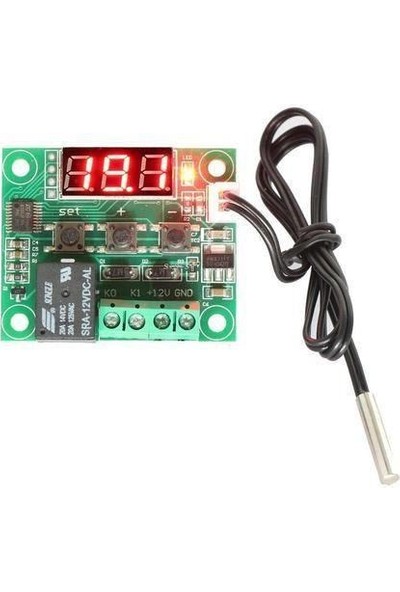 Evcil Sanal Market XH-W1209 Isı Kontrol Cihazı 12 Volt Evcil Sanal Market XH-W1209 Isı Kontrol Cihazı 12 Volt
