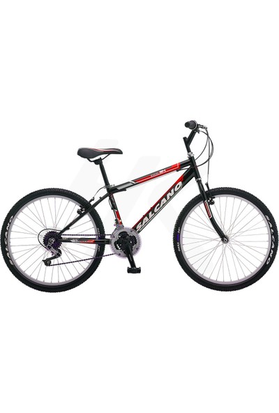 Salcano Excel 24 21 Vites Genç Çocuk Bisikleti Siyah Kırmızı Salcano Excel 24 21 Vites Genç Çocuk Bisikleti Siyah Kırmızı