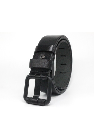 Livize Erkek Hakiki Deri 4,5 cm Borulu Kot Kemeri Siyah Livize Erkek Hakiki Deri 4,5 cm Borulu Kot Kemeri Siyah