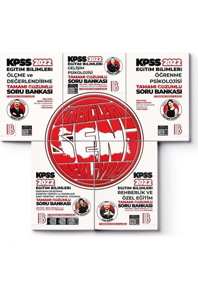 Benim Hocam Yayınları 2022 KPSS Eğitim Bilimleri Soru Bankası Seti