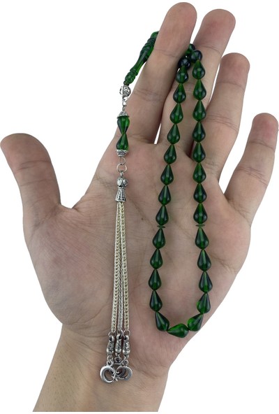 Kevser Antik Tesbih Ateş Kehribar Tesbih