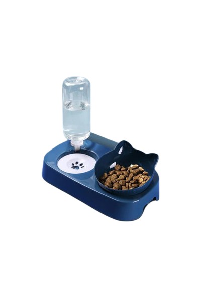Technosmart Kedi Köpek Mama ve Su Kabı Kaseli Otomatik Su Sebili Büyük Boy Depolama Technosmart Kedi Köpek Mama ve Su Kabı Kaseli Otomatik Su Sebili Büyük Boy Depolama
