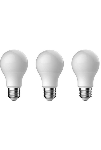 Powermaster E 27 Beyaz 15W LED Ampul 3'lü