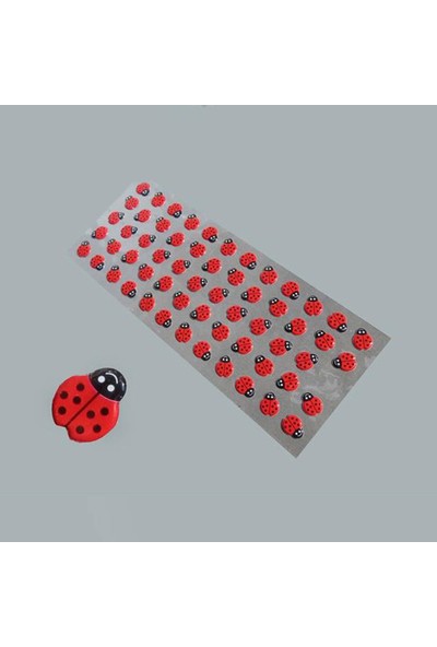 Eminönü Toptancı Sticker Yapışkanlı Uğur Böceği Küçük - 60 Adet Eminönü Toptancı Sticker Yapışkanlı Uğur Böceği Küçük - 60 Adet