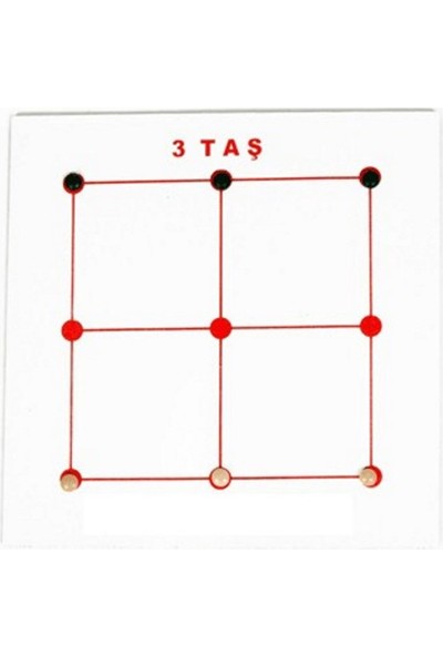Proithalat Üç Taş Zeka Oyunu Ahşap