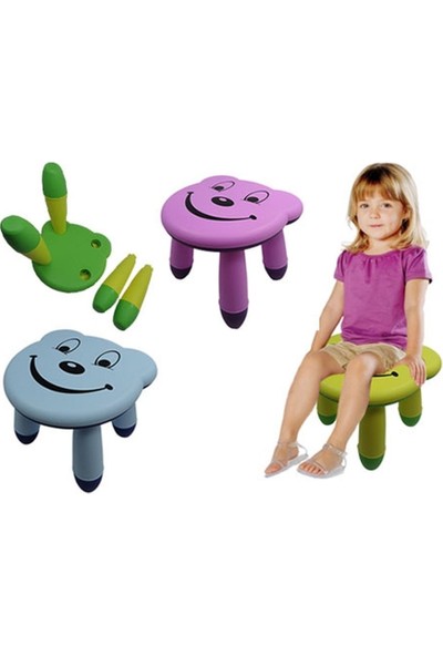 Proithalat Portatif Mini Çocuk Taburesi Proithalat Portatif Mini Çocuk Taburesi