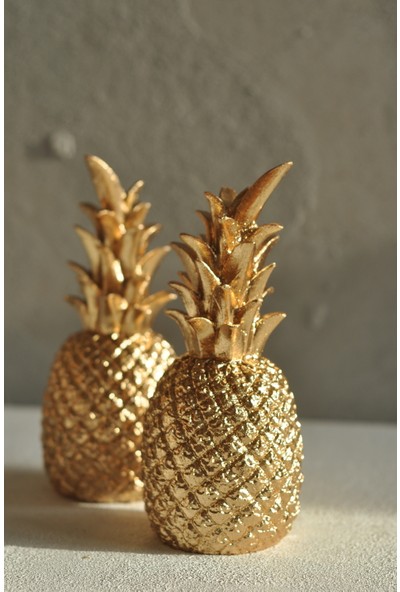 Ananas Obje Altın Ananas Obje Altın