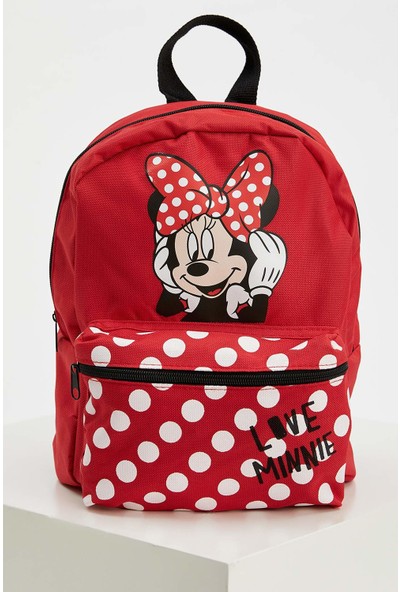 DeFacto Kız Çocuk Disney Mickey & Minnie Lisanslı Okul Sırt Çantası M2030A6NS DeFacto Kız Çocuk Disney Mickey & Minnie Lisanslı Okul Sırt Çantası M2030A6NS