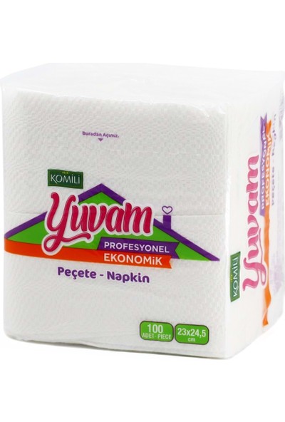 Komili Yuvam - Servis Peçete - 100'LÜ