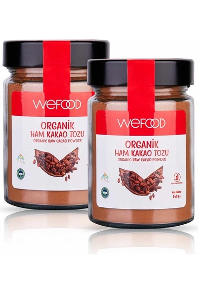 Wefood Organik 2'li Ham Kakao Tozu Avantaj Seti