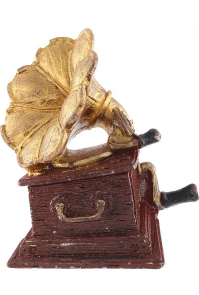 Labalaba Gramafon Magnet & Buzdolabı Süsü