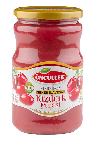 Öncüller Şeker Ilavesiz Kızılcık Püresi 360 gr