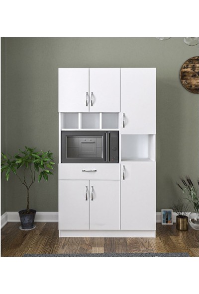 Gökberk GB-7300 Fırın Bölmeli 6 Kapaklı Çok Amaçlı Dolap Gökberk GB-7300 Fırın Bölmeli 6 Kapaklı Çok Amaçlı Dolap