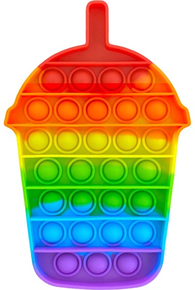 Mofy Baby Pop It Push Bubble Fidget Duyusal Oyuncak Rainbow Gökkuşağı Milkshake Mofy Baby Pop It Push Bubble Fidget Duyusal Oyuncak Rainbow Gökkuşağı Milkshake