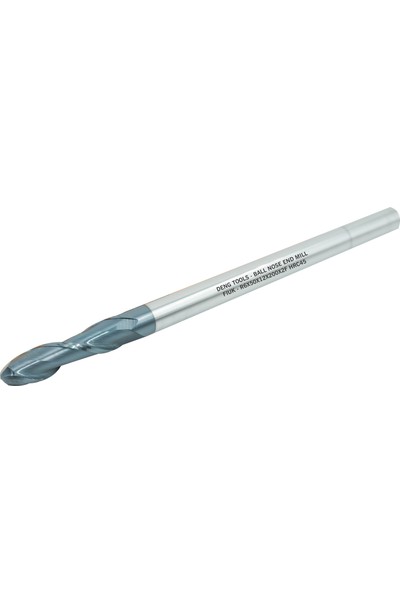 Deng Tools R6*L200 Uzun 2 Ağızlı Küre Freze HRC45 Deng Tools R6*L200 Uzun 2 Ağızlı Küre Freze HRC45