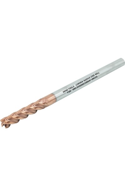 Deng Tools Q6R0.5*100 Uzun Köşe Radüs Freze HRC55 Deng Tools Q6R0.5*100 Uzun Köşe Radüs Freze HRC55