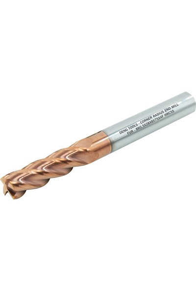 Deng Tools Q8R0.5*L75 Uzun Köşe Radüs Freze HRC55 Deng Tools Q8R0.5*L75 Uzun Köşe Radüs Freze HRC55