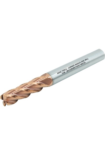 Deng Tools Q8R1.0*L75 Uzun Köşe Radüs Freze HRC55 Deng Tools Q8R1.0*L75 Uzun Köşe Radüs Freze HRC55