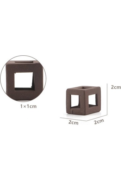 Chicos Karides Seramik Küp Kalın 2x2 cm