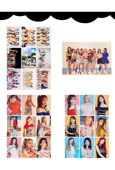 Kpop Dünyası Fromis_9 '' Fun Factory '' Fotokart Seti Kpop Dünyası Fromis_9 '' Fun Factory '' Fotokart Seti