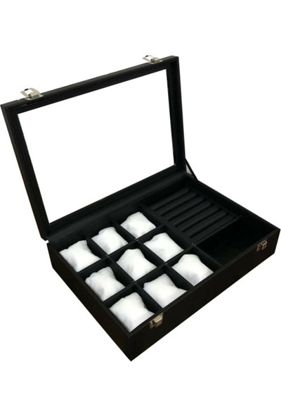 İmpala Saat, Yüzük, Kol Düğmesi, Gözlük Ahşap Kasa Üzeri Deri Kaplama Çok Amaçlı Takı Kutusu İmpala Saat, Yüzük, Kol Düğmesi, Gözlük Ahşap Kasa Üzeri Deri Kaplama Çok Amaçlı Takı Kutusu