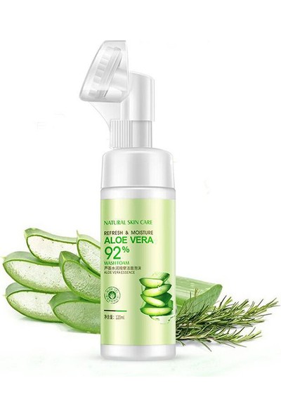 Rorec Yüz Temizleme Köpüğü Alovera Özlü 120ML Cilt Bakım Köpüğü