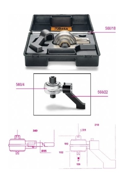 Beta 560/C4+ Tork Artırıcı