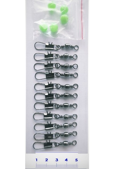 Remixon 1 No Fırdöndü 10 Adet ( 5 Adet Silikon Boncuk Hediyeli )