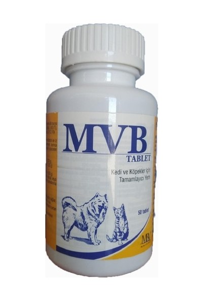 Mvb Köpek Için Vitamin Mineral 50 Tablet Mvb Köpek Için Vitamin Mineral 50 Tablet